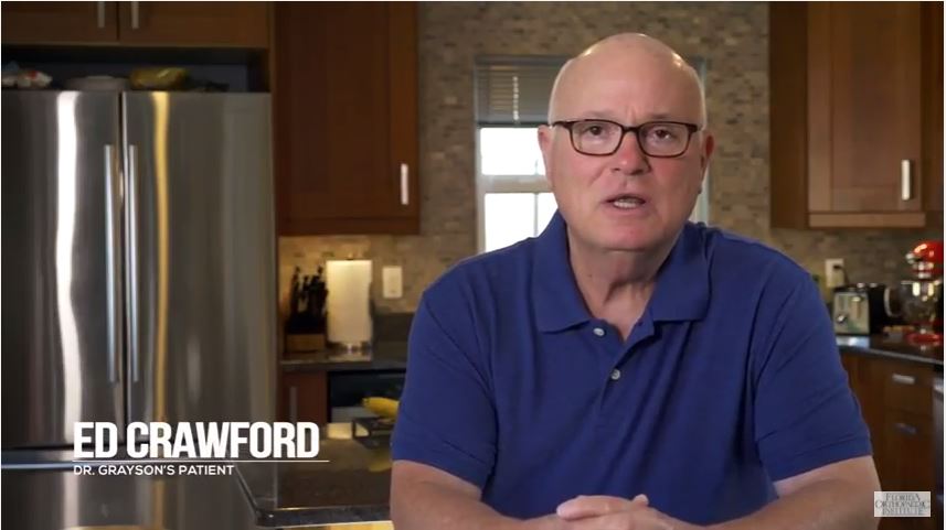 Ed Crawford Testimonial | Florida Orthopaedic Institute